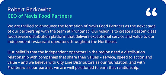 Navis Food Partners Formed to Build Independent Foodservice ...